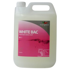 White Bac Bactericidal Soap | Bulk Fill Hand Soap | Skincare | Clena ...